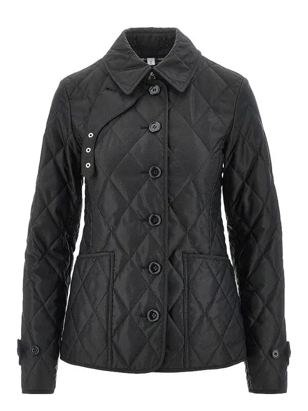 Burberry Fernleigh Quilted Jacket - Black