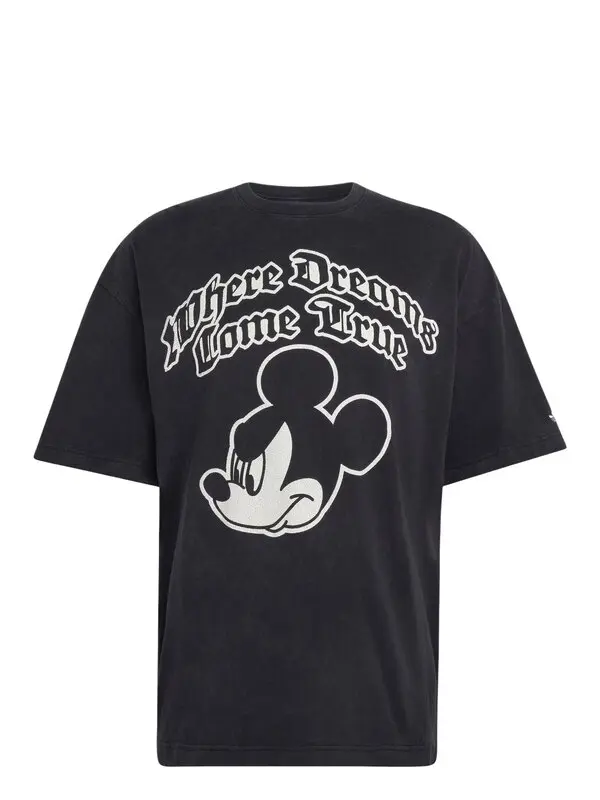 Adidas Disney Mickey Mouse Dream T-shirt Asia Sizing - Black