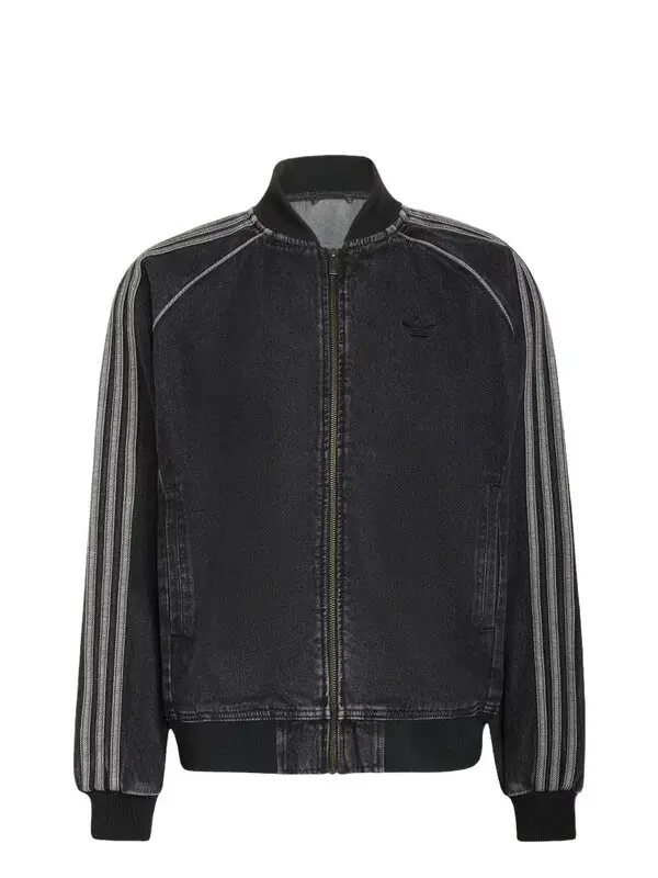 Adidas Sst Adicolor Denim Track Top - True Black