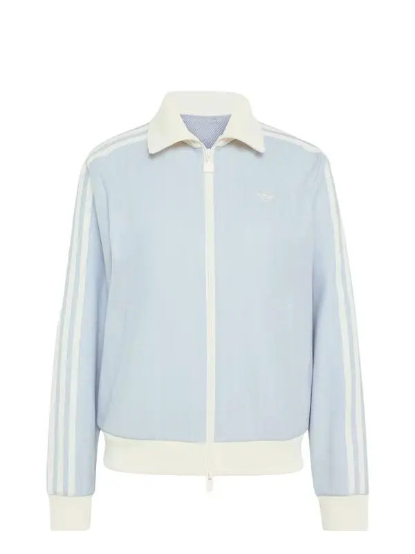 Adidas Track Top Og Tweed Jacket - Crystal Sky