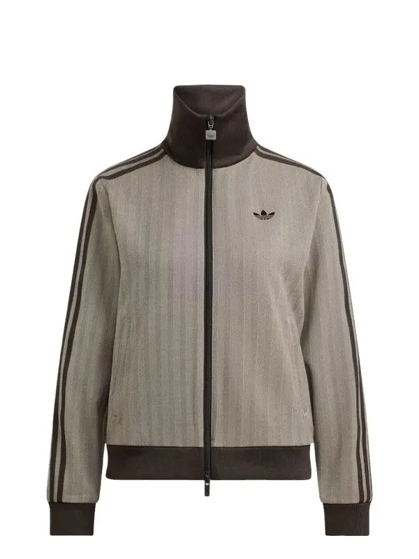 Adidas Originals Track Top Tweed Jacket - Light Brown