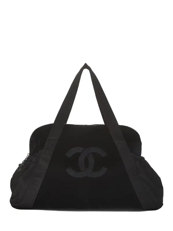 Chanel Velvet Bowler - Black