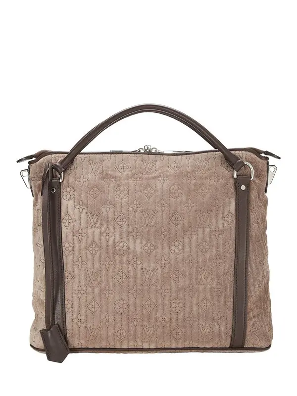 LOUIS VUITTON Monogram Antheia Ixia Tote - Grey