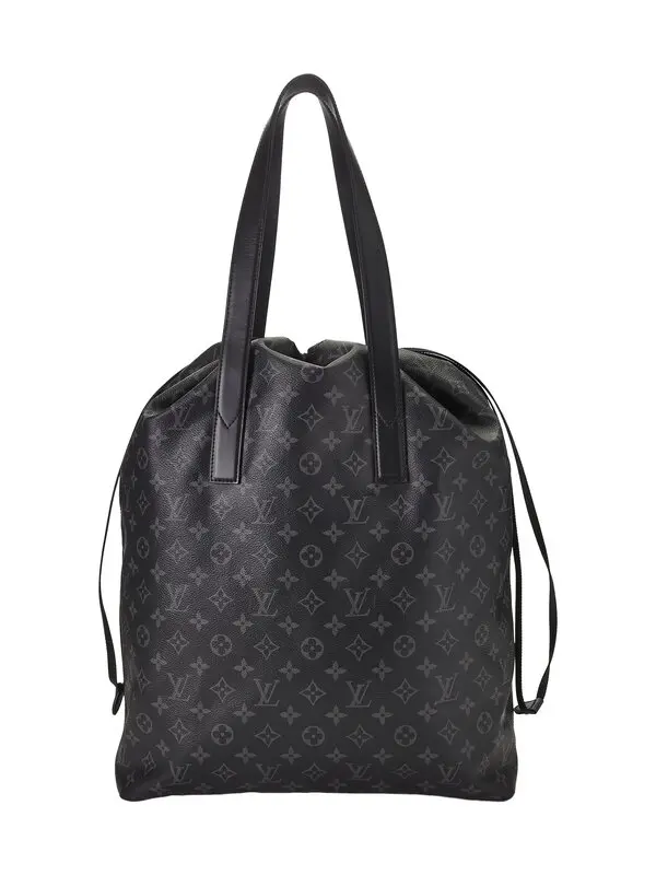 LOUIS VUITTON Monogram Eclipse Canvas Cabas Light - Black