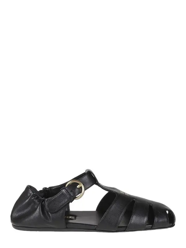 Miu Miu Heeled Sandals - Black