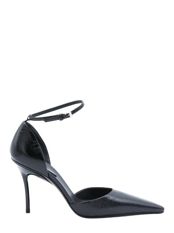 Alaïa D'orsay Ruched Leather Pumps - Black