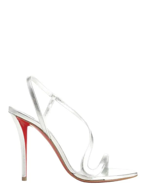 CHRISTIAN LOUBOUTIN Heeled Sandal - Silver