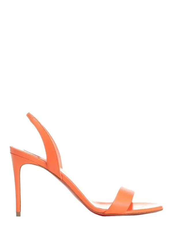 CHRISTIAN LOUBOUTIN O Marylin Nappa Leather Sandals - Orange