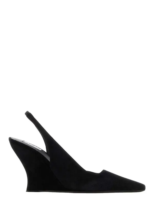 Alaïa Slingback Wedge Pumps - Black