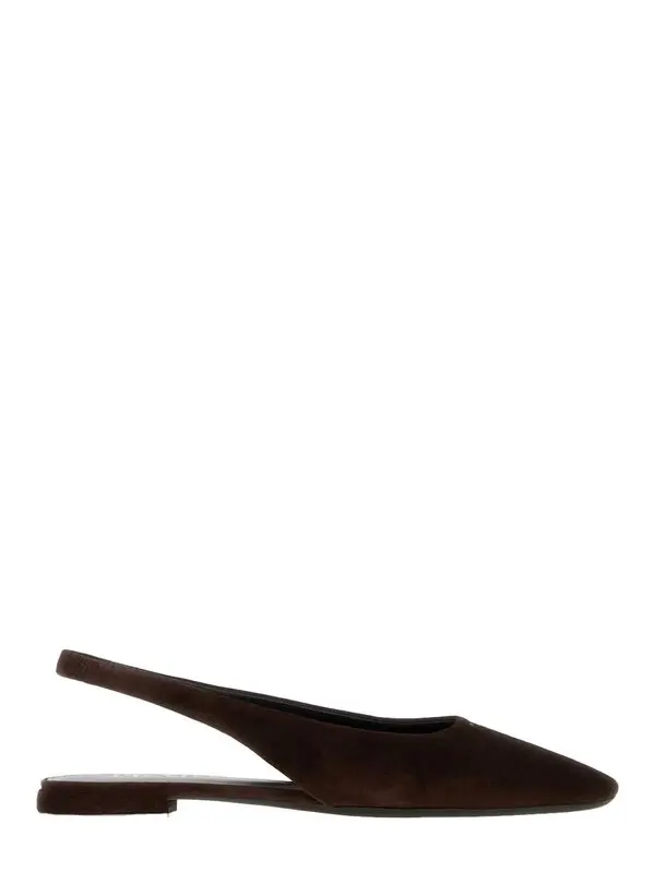 Prada Suede Ballet Flat - Brown