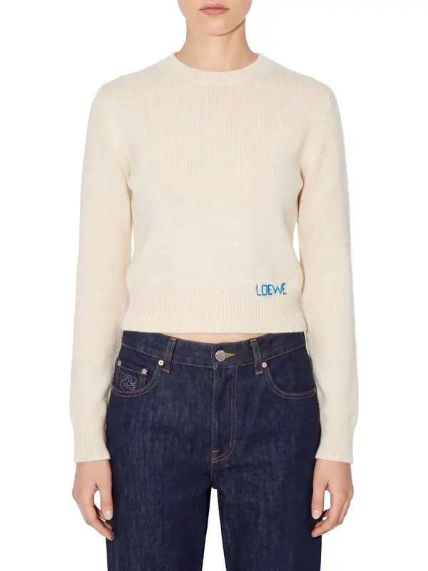 Loewe Sweater - Cream