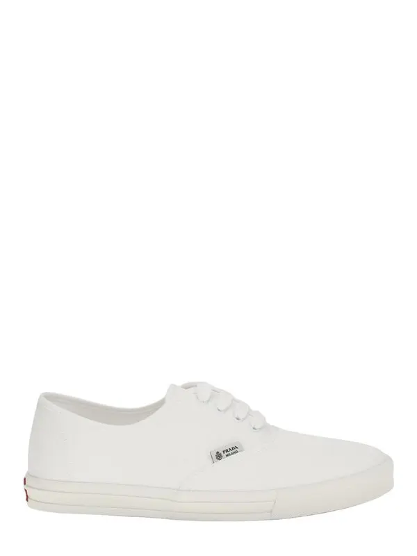 Prada Cotton Sneakers - White