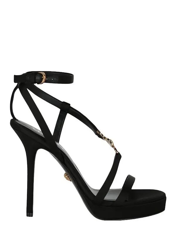 Versace Medusa '95 Satine Sandals - Black