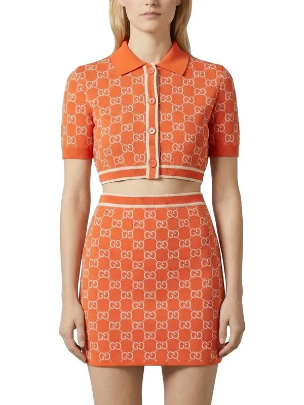 Gucci Knitted Top - Orange
