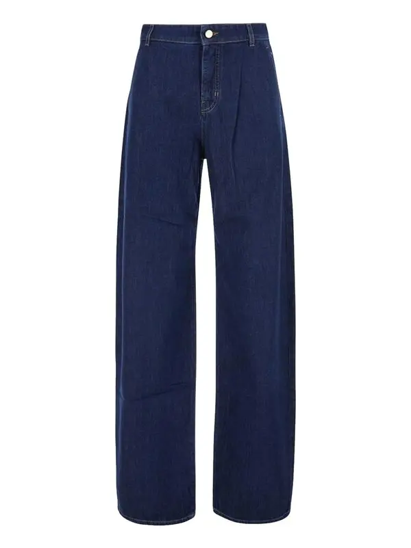 Max Mara Wide Leg Jeans - Black