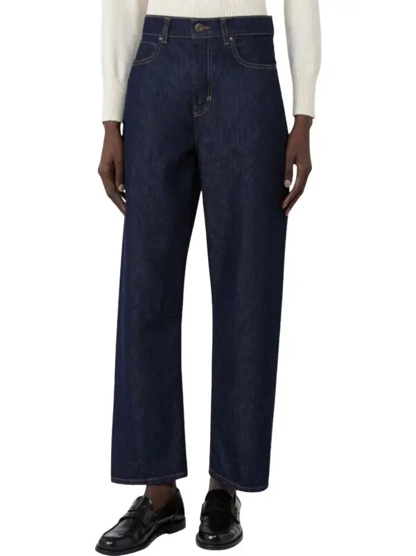 Max Mara Straight Leg Jeans - Blue