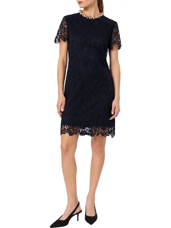 Max Mara Lace Dress - Blue
