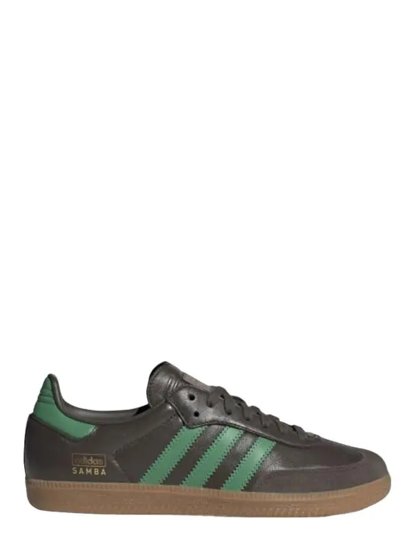 Adidas Originals Samba Og Lace-up Sneakers - Green