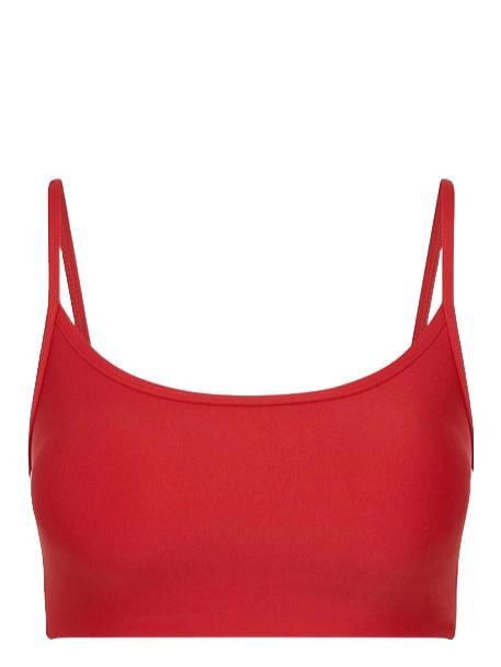 The Upside Oxford Strappy Performance Top - Cherry Red