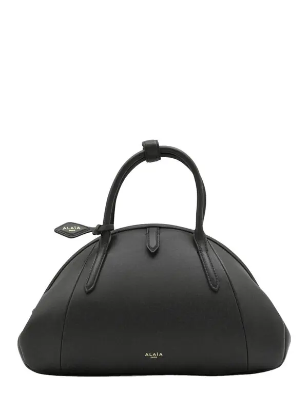 Alaïa Leather Top Handle Bag - Black
