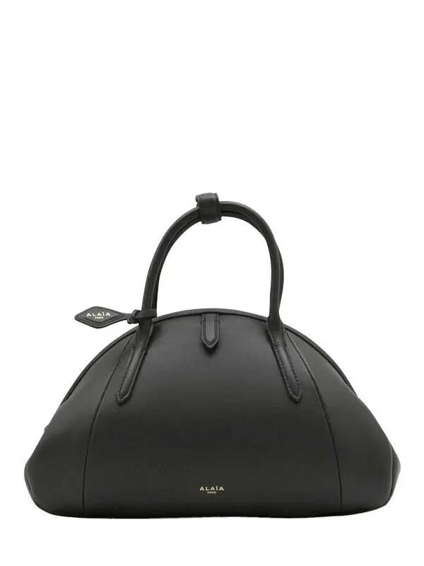 Alaïa Leather Top Handle Bag - Black