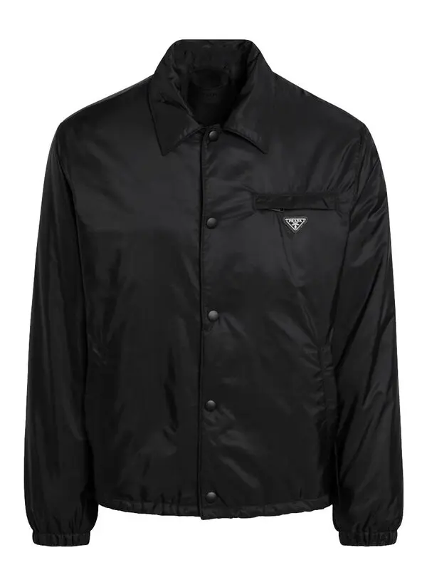Prada Nylon Shirt Jacket - Black