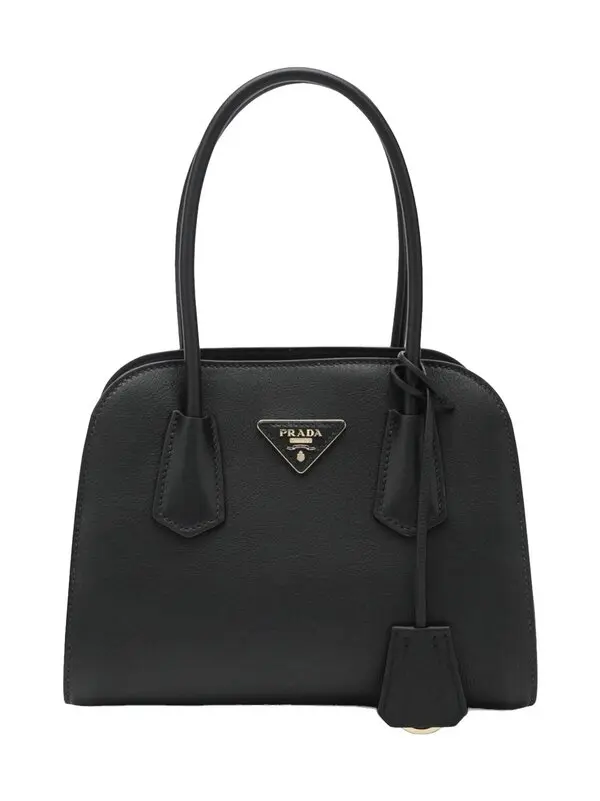 Prada Leather Shoulder Bag - Black