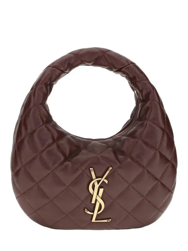Saint Laurent Quilted Lambskin Shoulder Bag - Multicolor