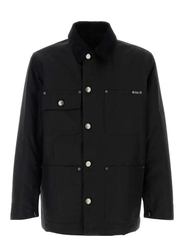 Prada Classic Collar Jacket - Black