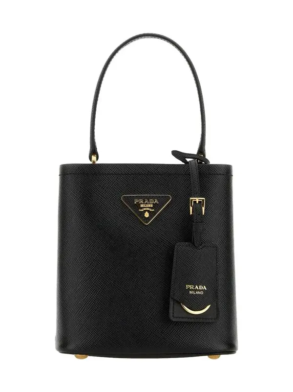 Prada Mini Bucket Bag - Black