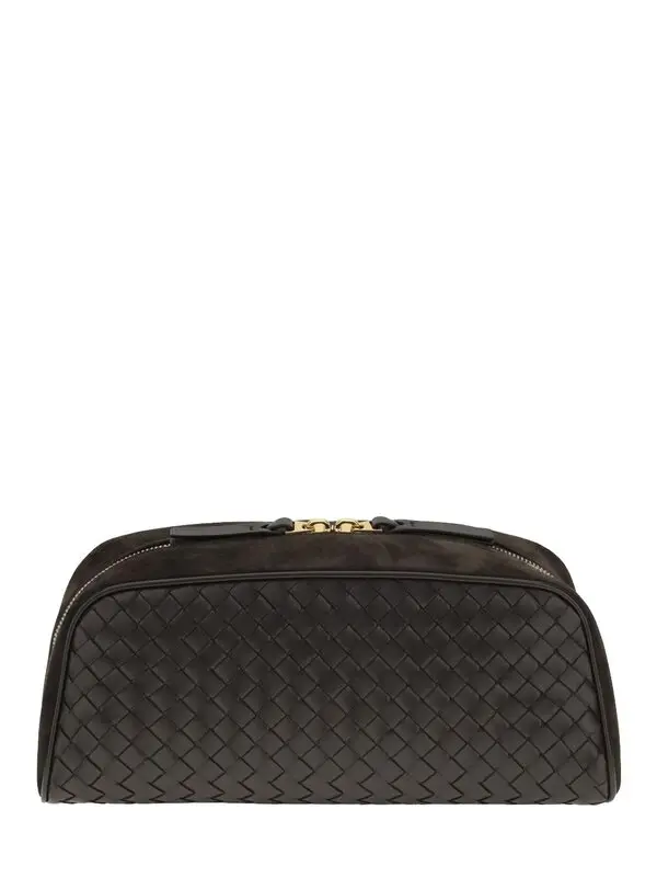 Bottega Veneta Woven Lambskin Clutch - Multicolor