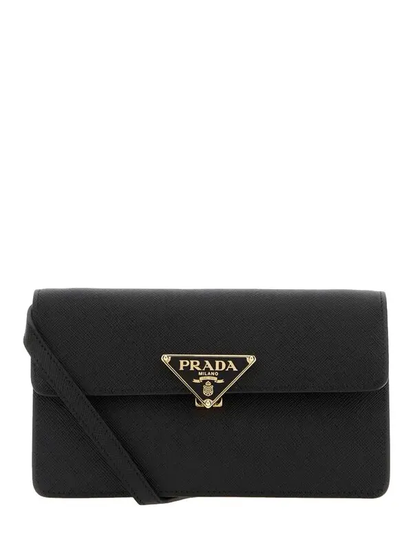 Prada Mini Crossbody Bag - Black