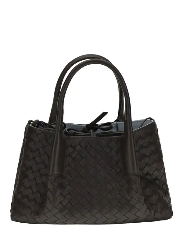 Bottega Veneta Small Pinacoteca Handbag In Intrecciato Calfskin Leather - Multicolor