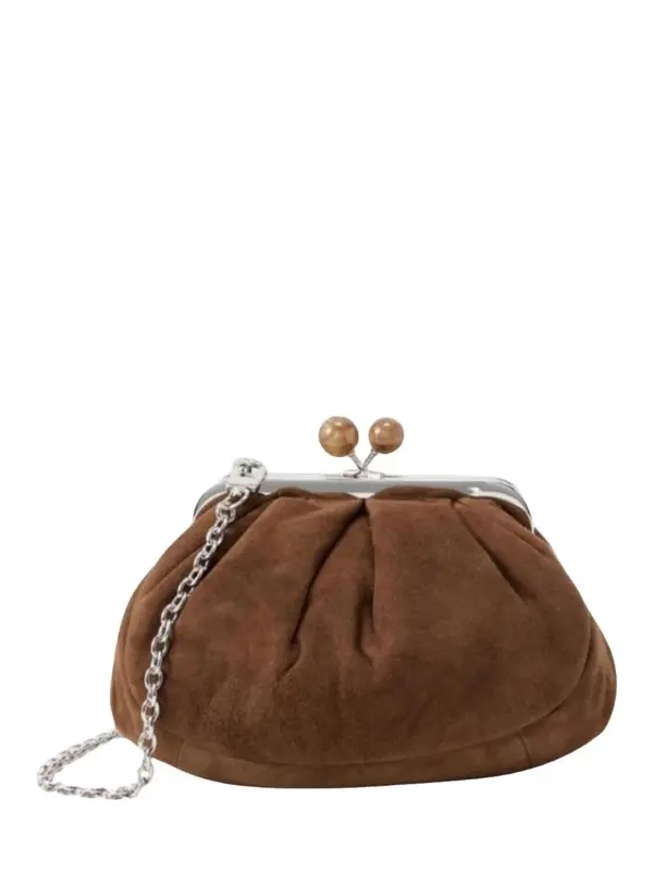 Max Mara Mini Bag In Sheepskin - Brown