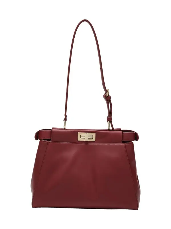 Fendi Peekaboo Soft Large Bag - Red
