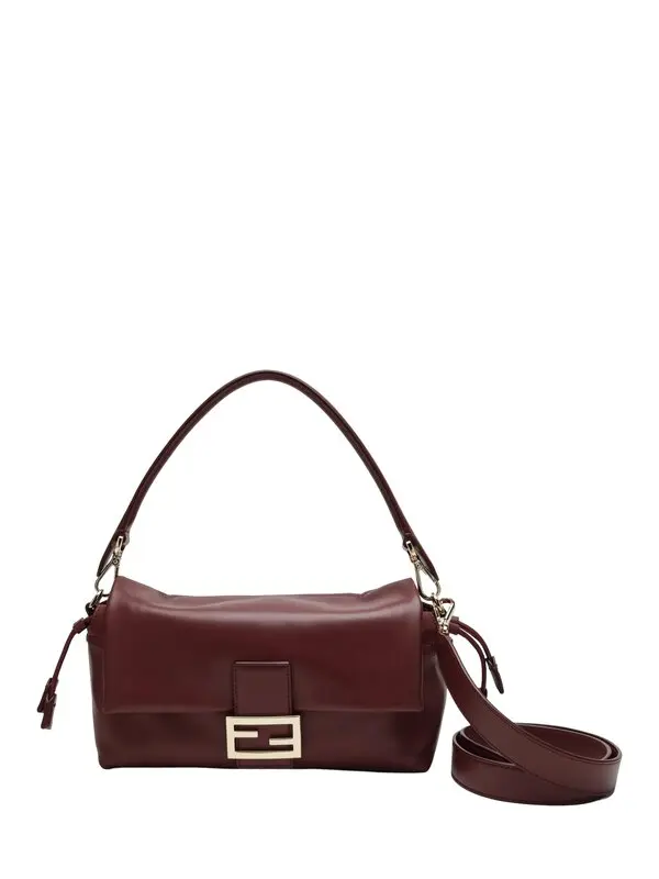 Fendi Baguette Soft Medium Bag - Red