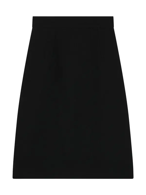 Dolce & Gabbana Virgin Wool Skirt - Black