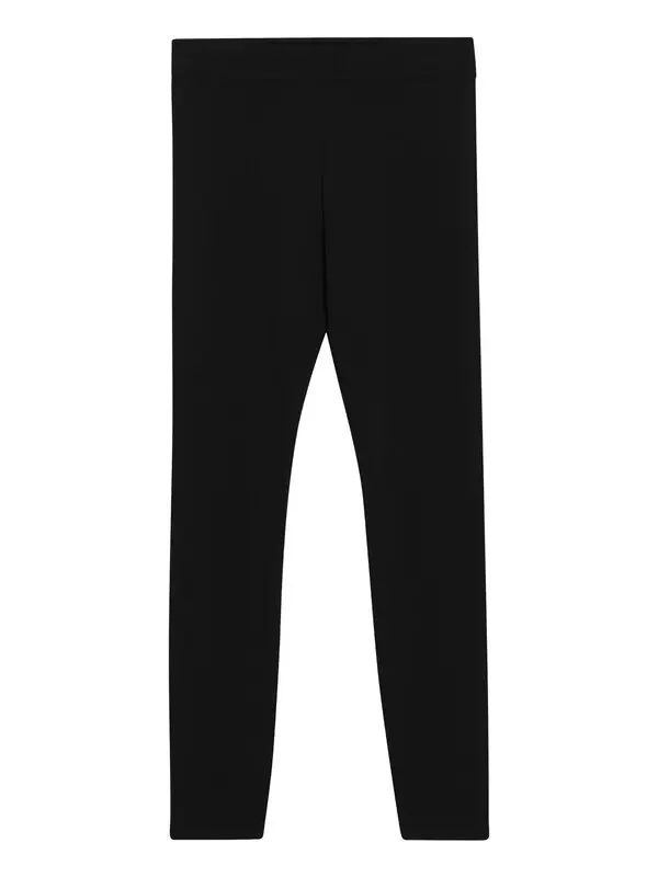 Dolce & Gabbana Leggings In Stretch Jersey - Black