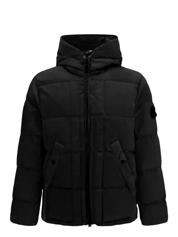 Stone Island Nylon Metal Econyl® Down Jacket - Black