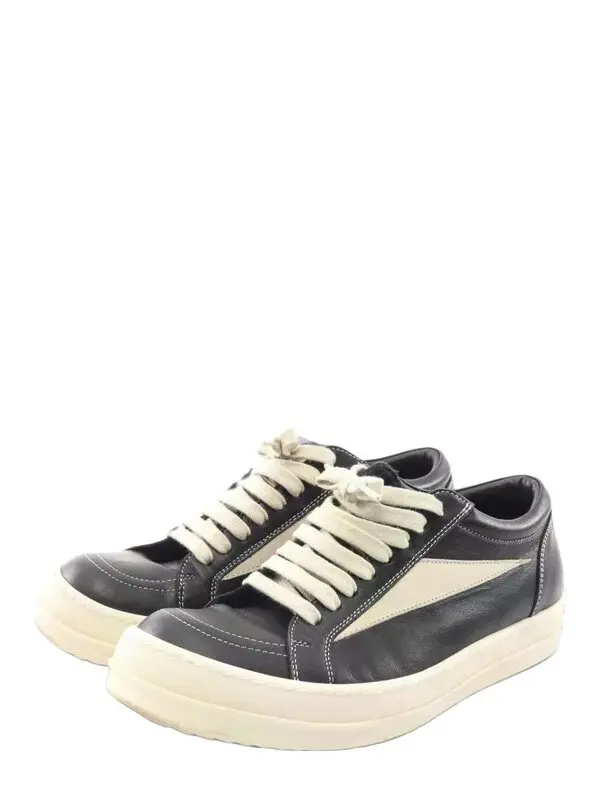Rick Owens Strobe Low-top Sneakers - Black