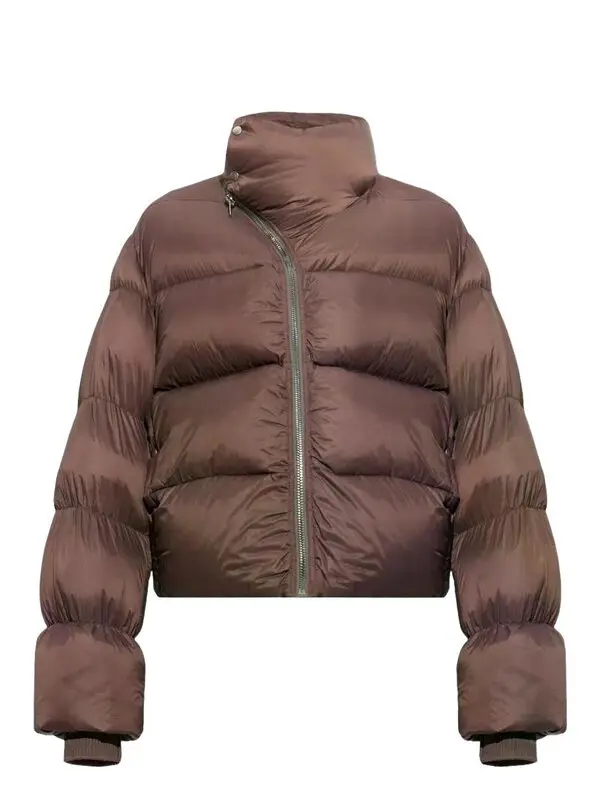 Rick Owens Quilted Down Jacket - Brown