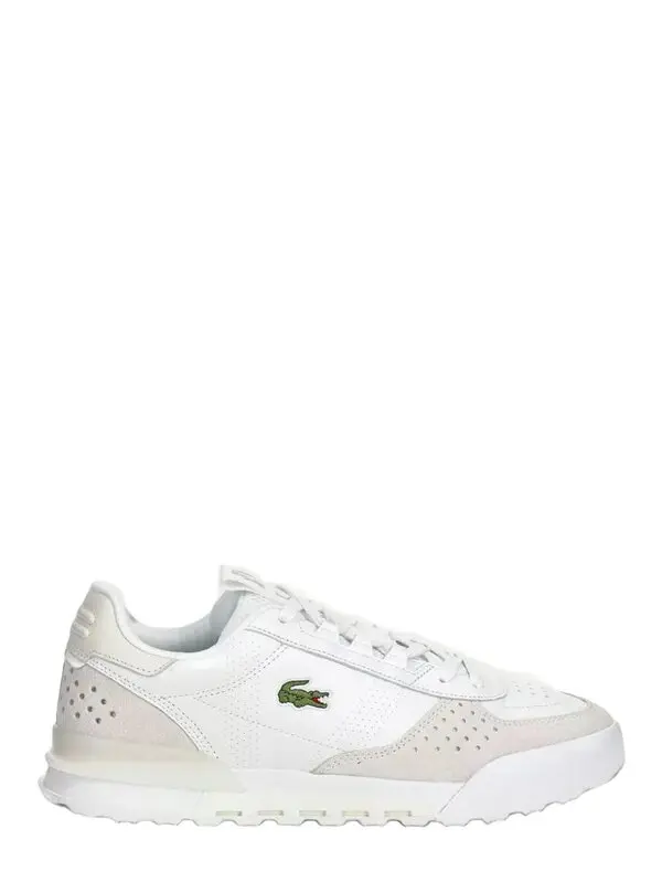 Lacoste Slam Break Perforated Panel Sneakers - White