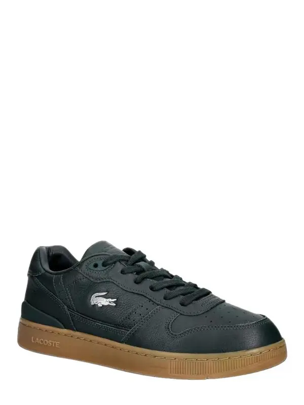 Lacoste T-clip Perforated Leather Sneakers - Green