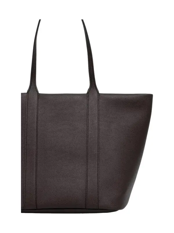 Lacoste Logo-plaque Tote Bag - Brown