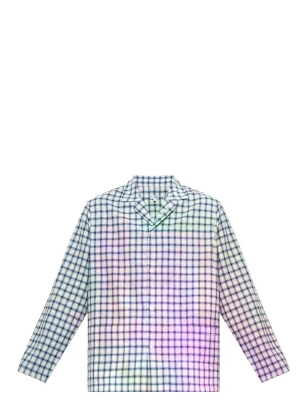 MAISON MARGIELA Check-pattern Pajama Top - Neutrals