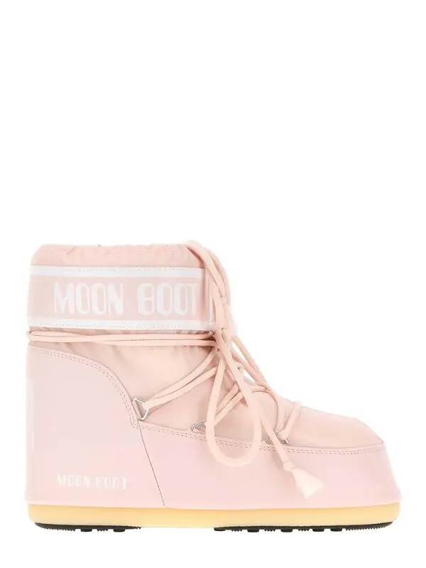 Moon Boot Light Nylon Icon Low Ankle Boots - Pink