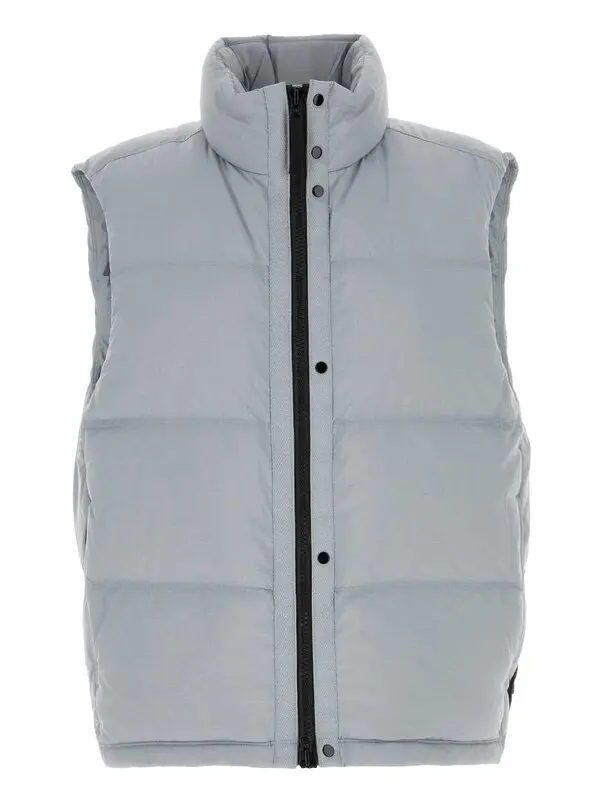 Stone Island Pastel Light Nylon Down Vest - Blue