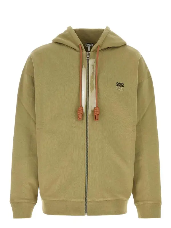 Loewe Sage Cotton Sweatshirt - Green