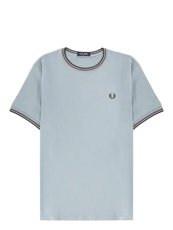 Fred Perry Classic Cotton T-shirt For - Azure