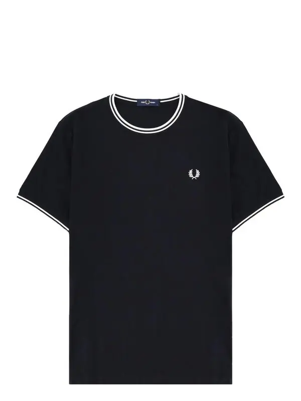 Fred Perry Classic Cotton T-shirt For - Blue